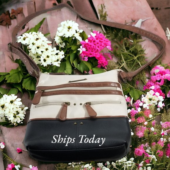 Stone Mountain Accessories | Bags | Stone Mountain Black Ivory Leather ...